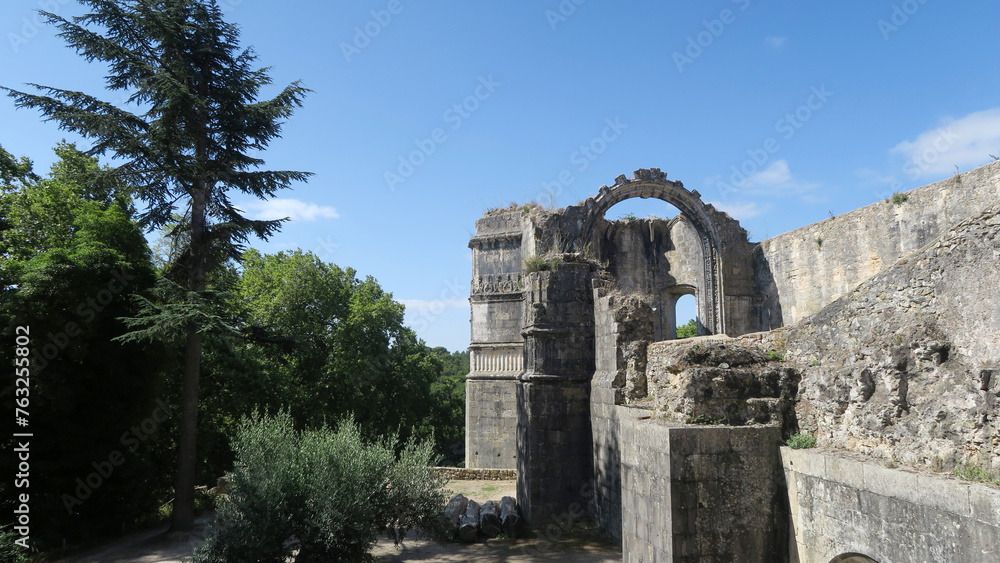 Convento de Cristo, Tomar, Portugal. The Convent of Christ is part of ...