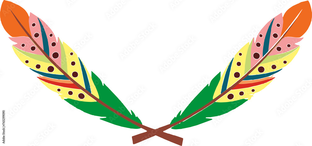 Worlds Indigenous Peoples Day symbol on transparent background ...