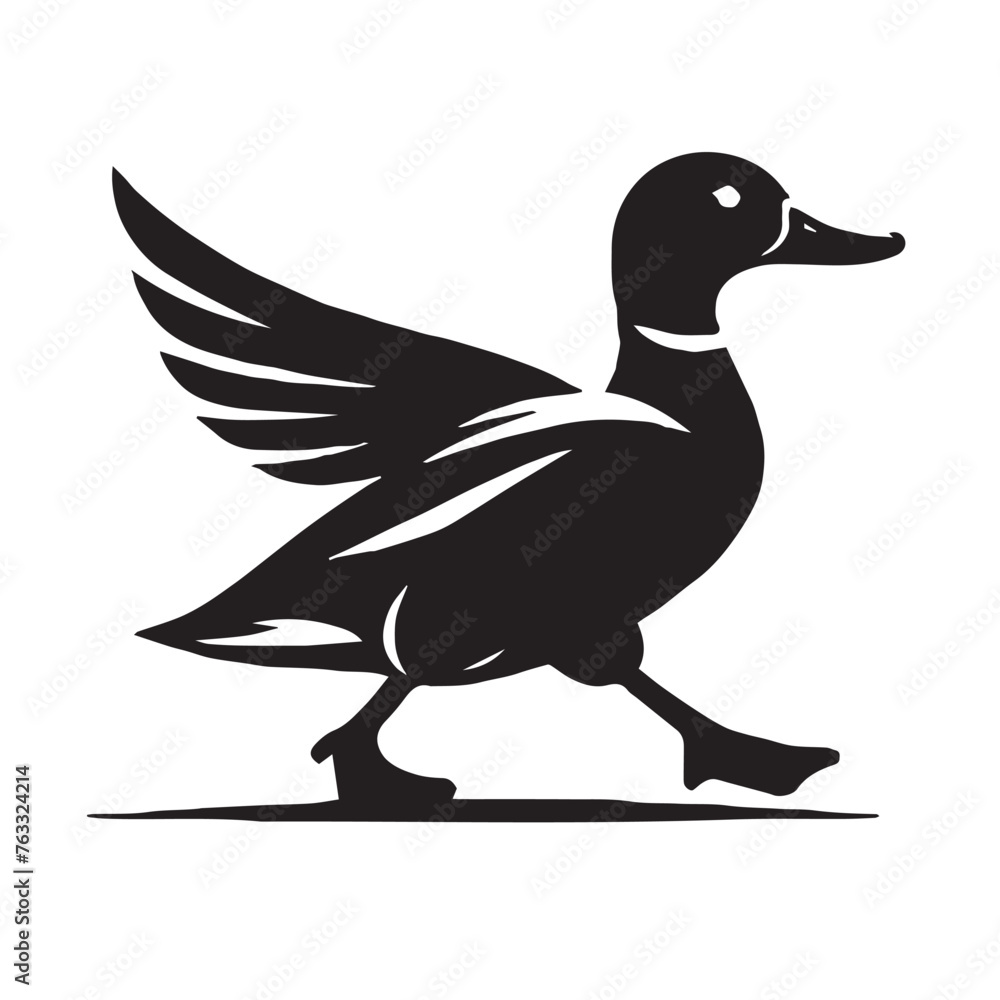 duck silhouette clipart ,duck silhouette outline ,duck silhouette ...