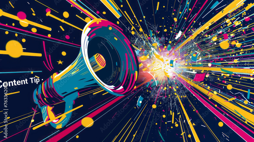 Captivating Linkedin Data Visualization Colorful Vortex Swirls Depict Engagement And Reach