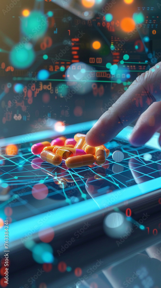 Clinical trial phases visualized through digital models medication ...