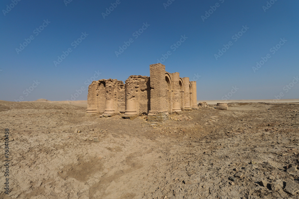 garius temple in the ancient city of uruk was rebuilt in the year 110 ...