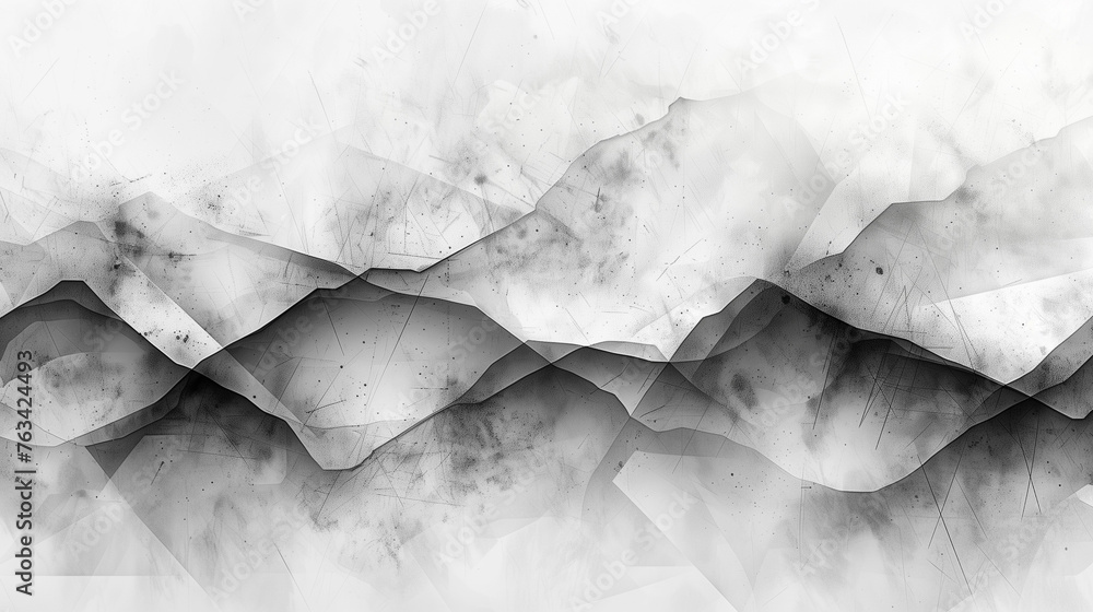 abstract white background geometric design of faint shapes and lines ...