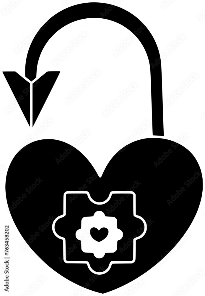 education illustration puzzle silhouette autistic logo autism icon ...