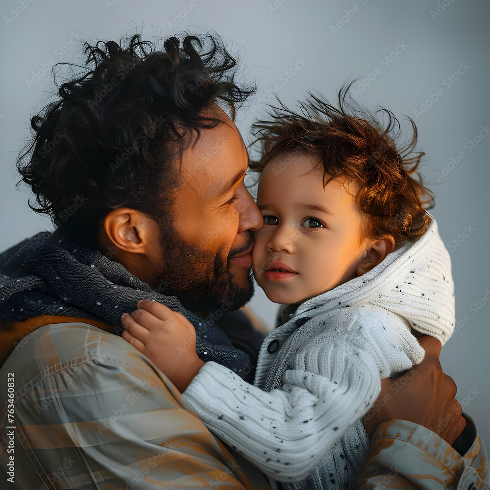 Happy father day with little children with father Father day ...