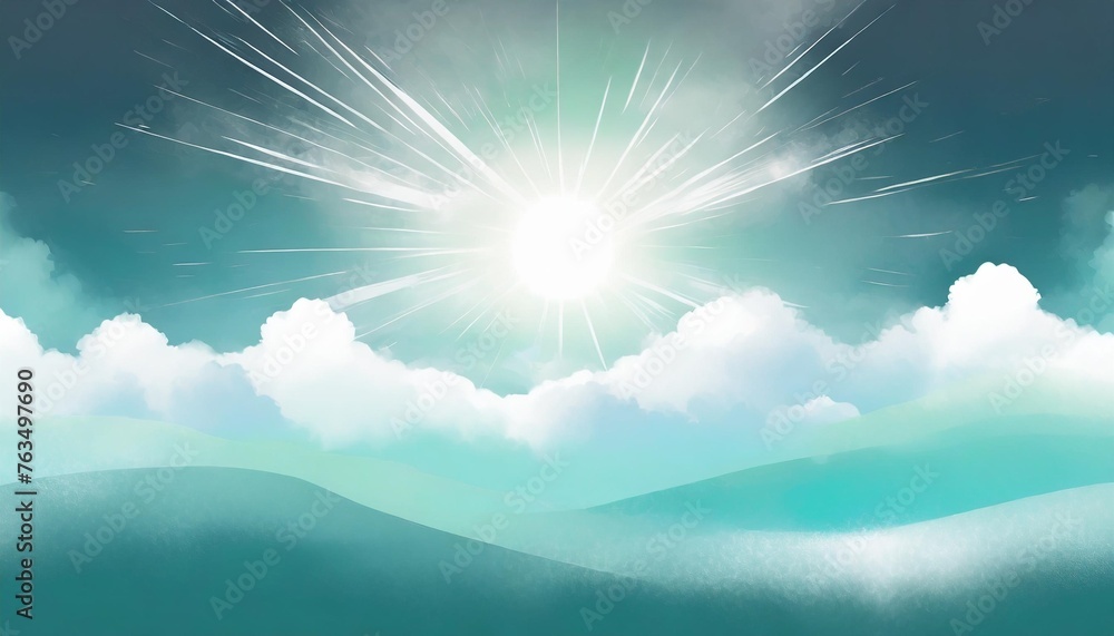 sky cloud sun light overlays digital background natural sky skies sun ...