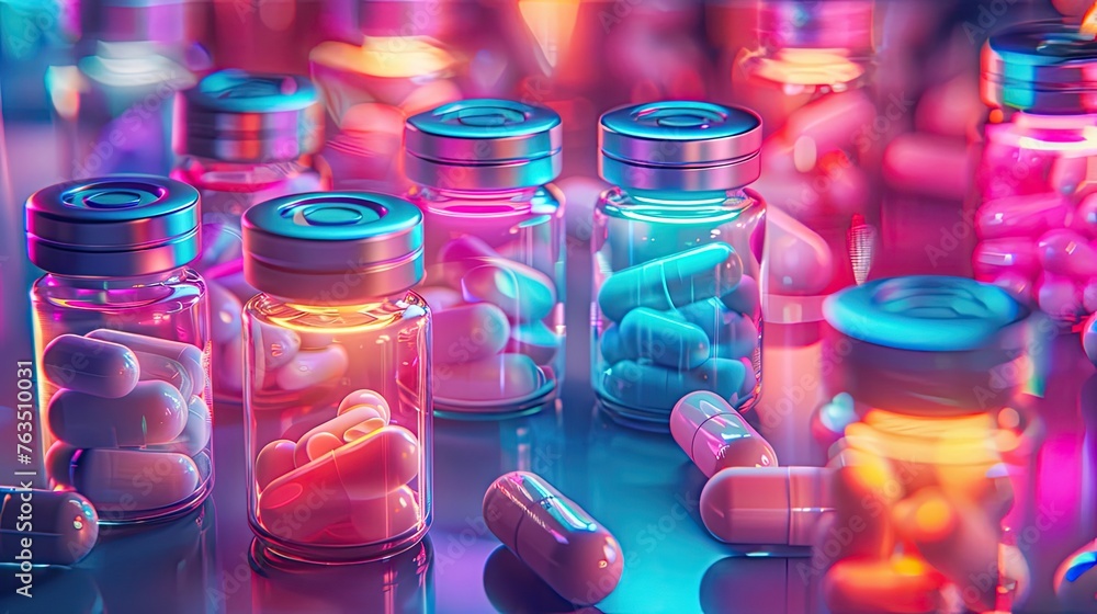 Neon-highlighted, biodegradable packaging solutions reducing medical ...