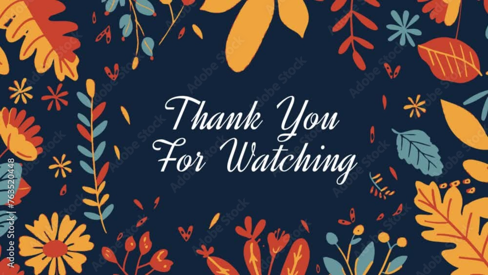 Outro End Screen Youtube Channel Ending Video Animation Template. Thank ...