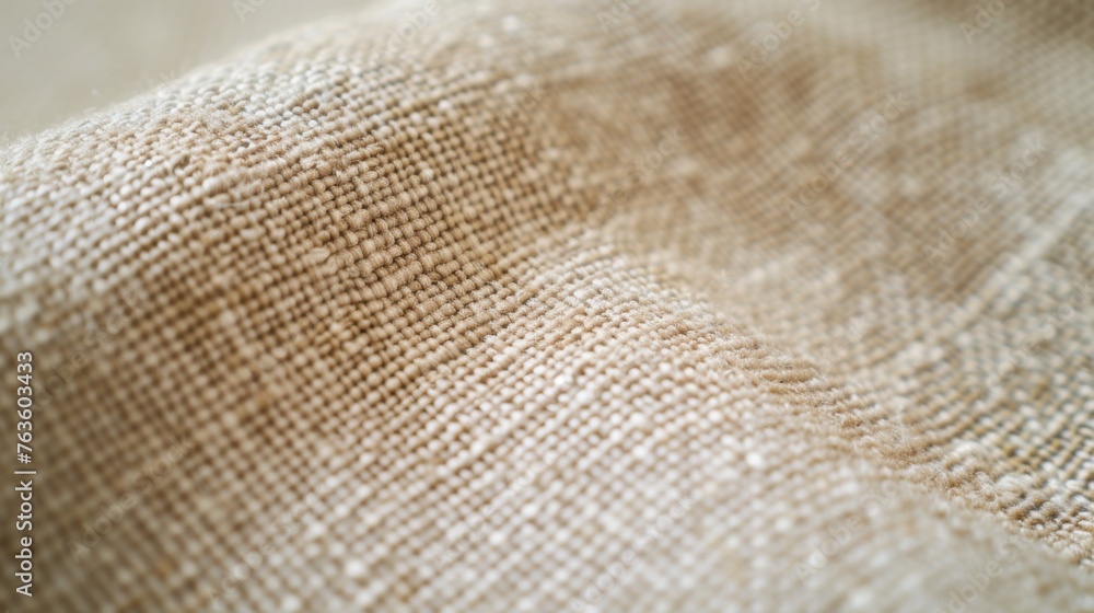 Elegance close up texture of a cream-colored cloths weave. The image ...