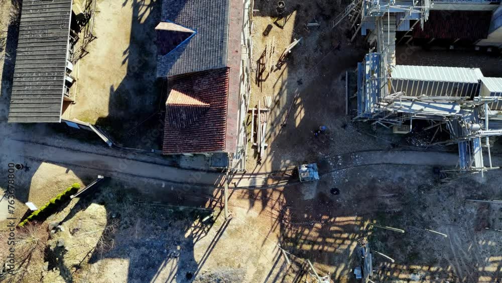 Cinevilla is the largest filming site in Latvia. S et of dummy ...