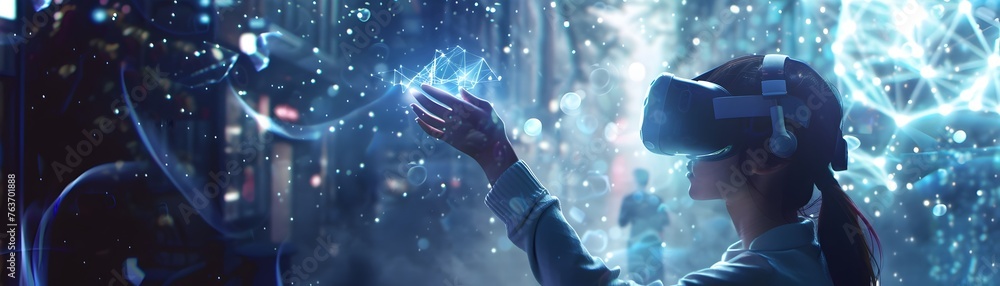 Captivating Immersive Experience in a Visionary Digital Realm of ...