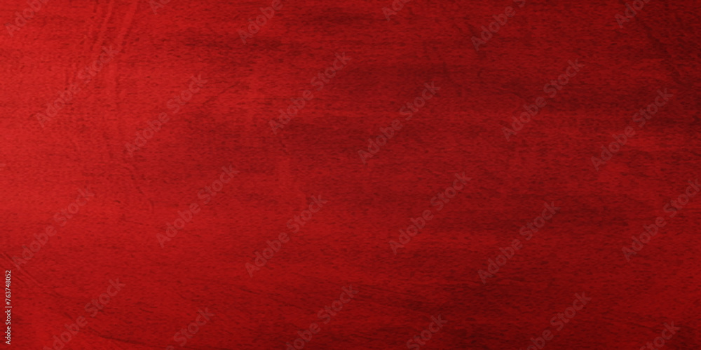 Blank red textured concrete wide wall background. Abstract dirty rustic ...