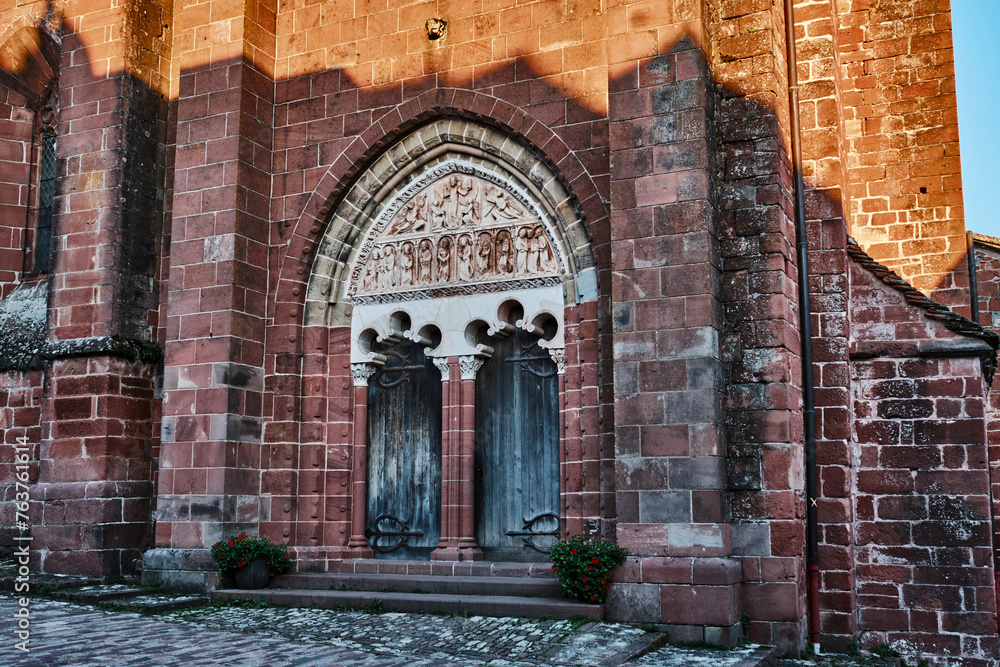 Poster Collonge la Rouge one of the most beautiful villages of France a ...