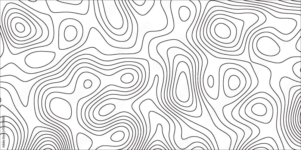 Trending modern abstract paper cut out Contour map background ...