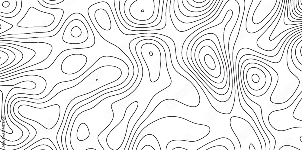 Trending modern abstract paper cut out Contour map background ...