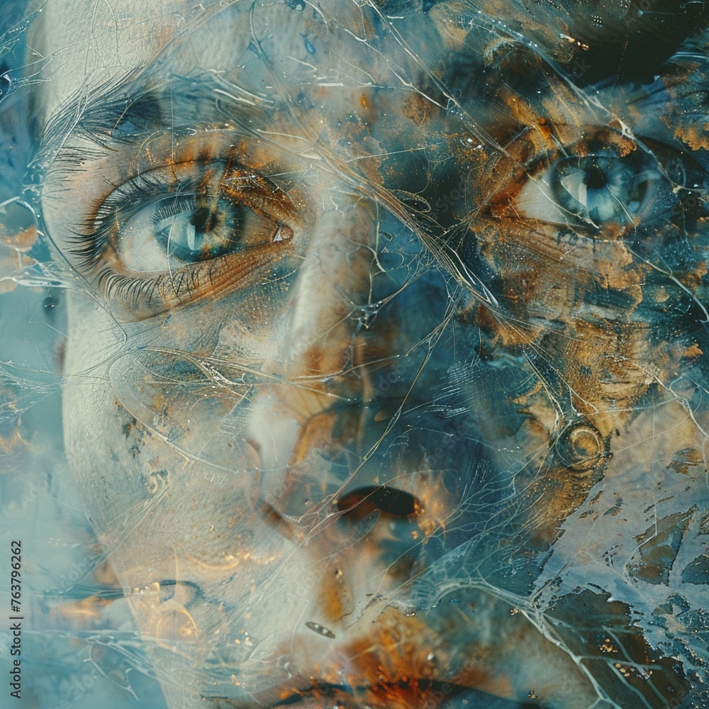 Design An Intriguing Visual Exploring The Intricate Intertwining Of Various Timelines Due To