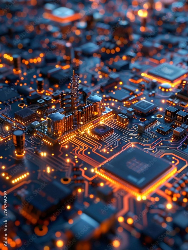 Dive deep into the heart of technology by showcasing the ...