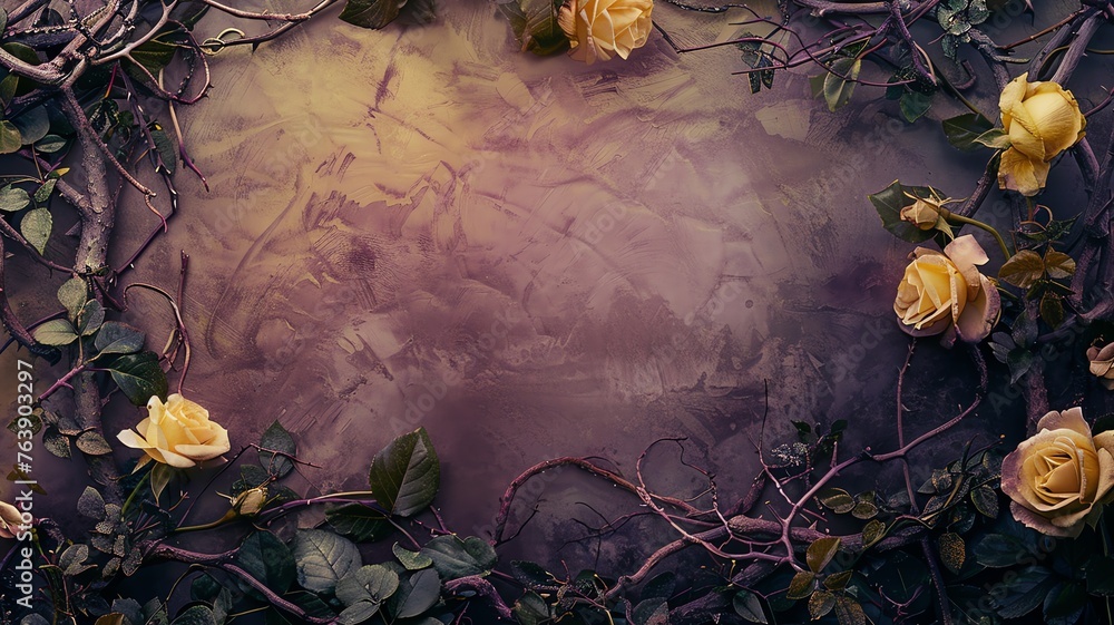 Fantasy mystery lilac grunge background surface wall. Intricate ...