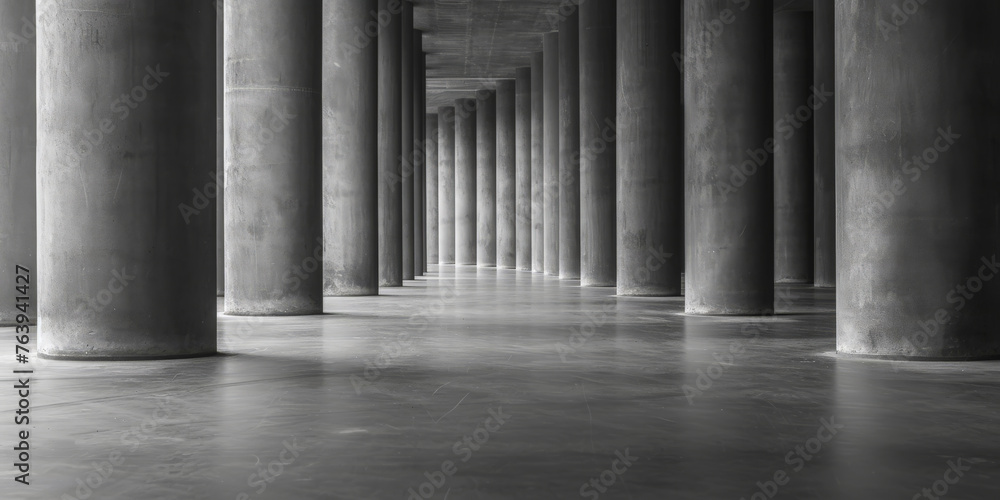 large white concrete columns building Architecture details ,simple ...