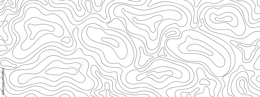 topographic line art with transparent background, geometric grid map on ...