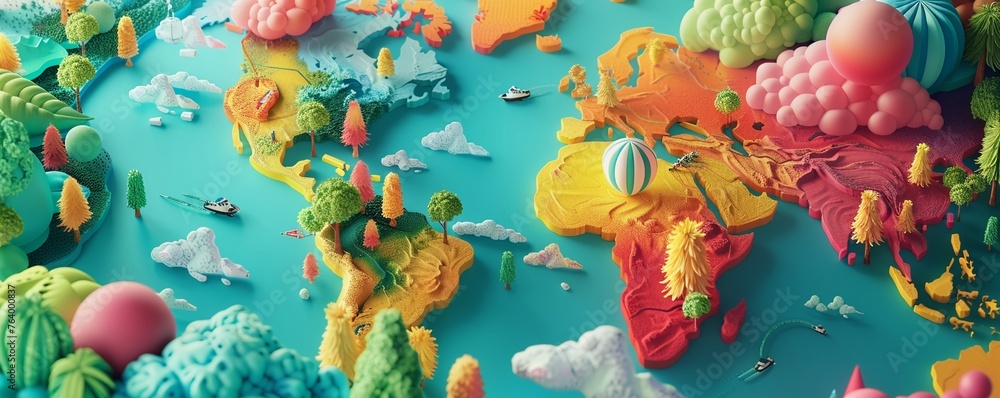 Develop a series of dynamic animated videos showing the journey of ...