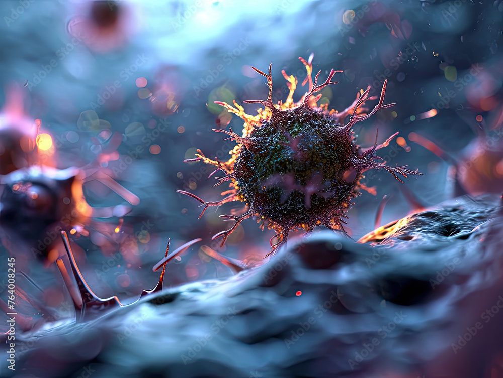 Viruses are suspended in body fluids. Viruses that cause cell mutations ...