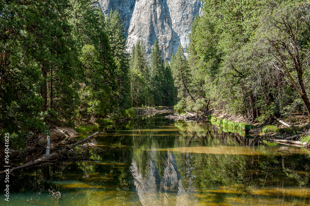Yosemite Valley in Yosemite National Park during September in ...