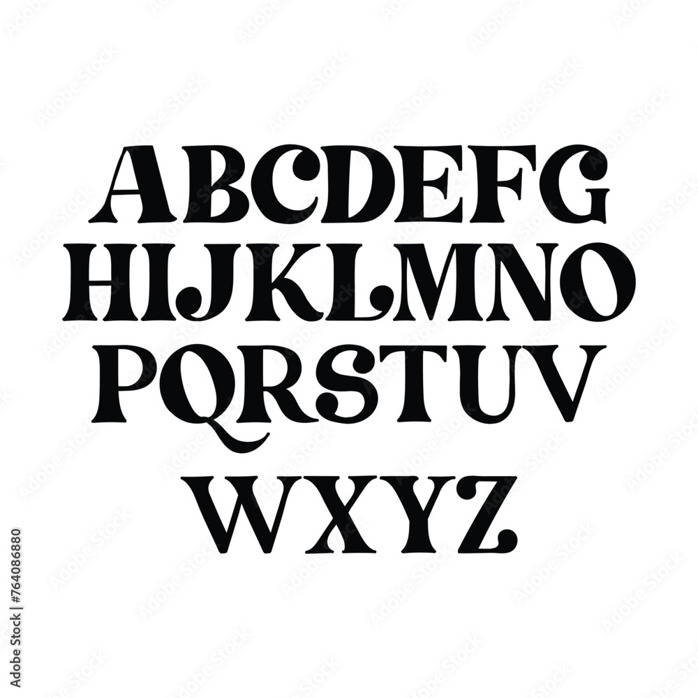 Classic college font. Vintage sport font in american style for football ...