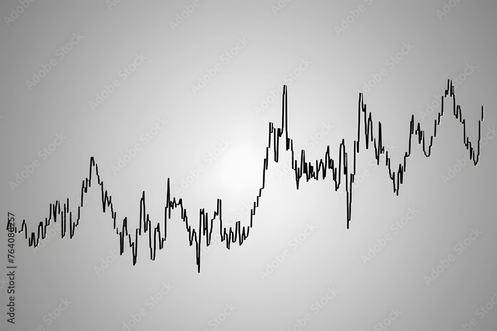 Financial and stock chart graph wallpaper or background. a line graph ...