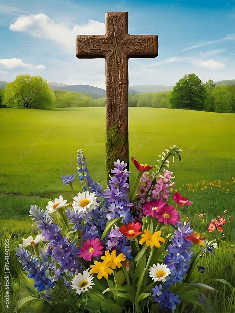 Embrace the beauty of new life and renewal with a vibrant springtime ...