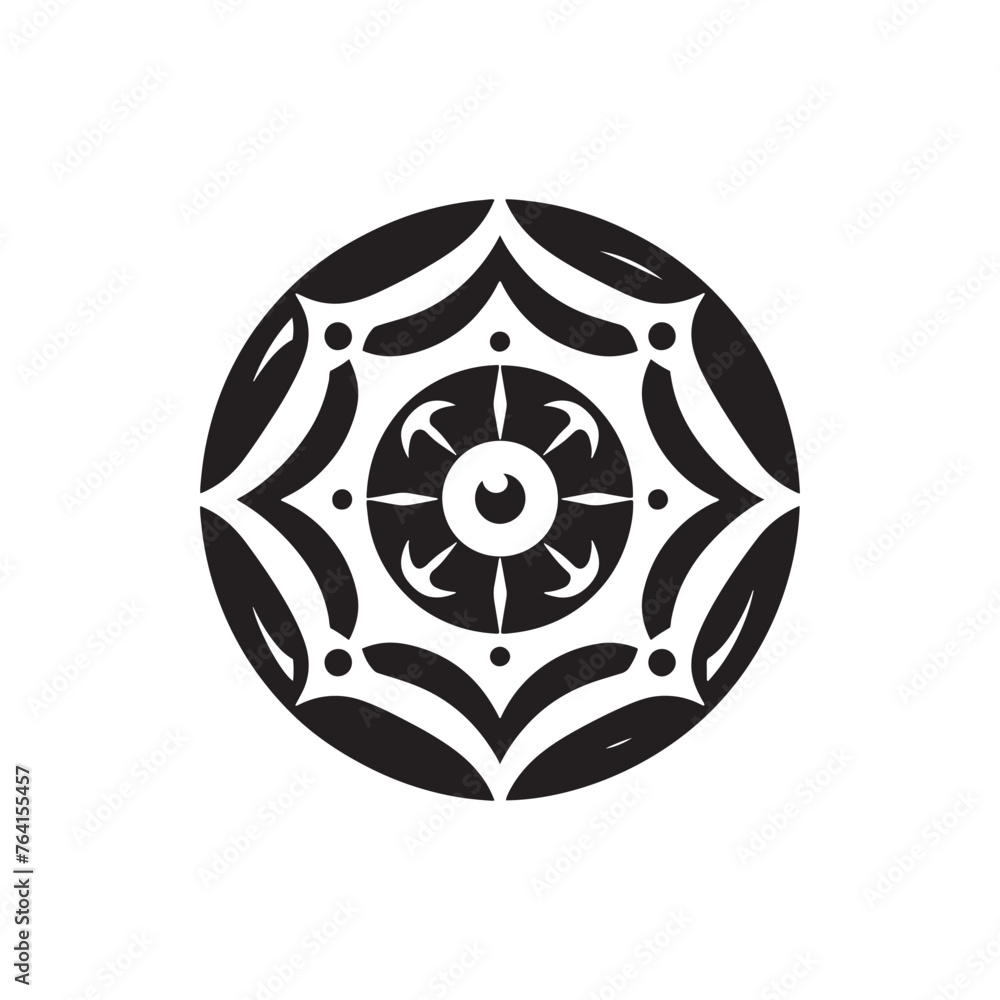 Enigmatic Chakram Silhouette Exploration - Unraveling the Mysteries of ...