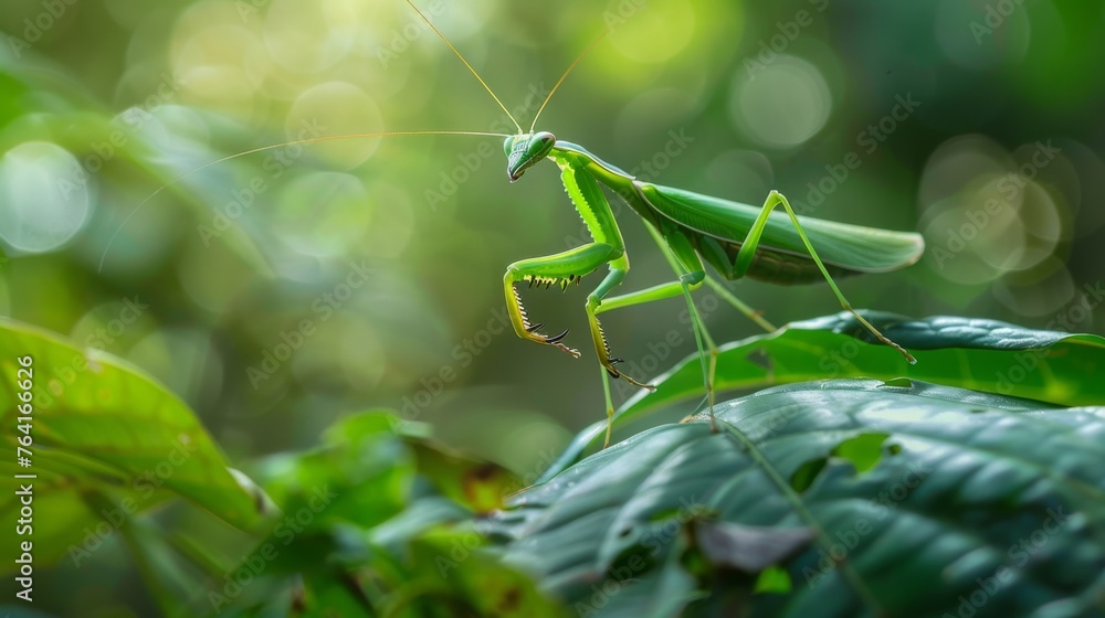 Multiple Madagascar Praying Mantises engaged in prayer-like posture ...