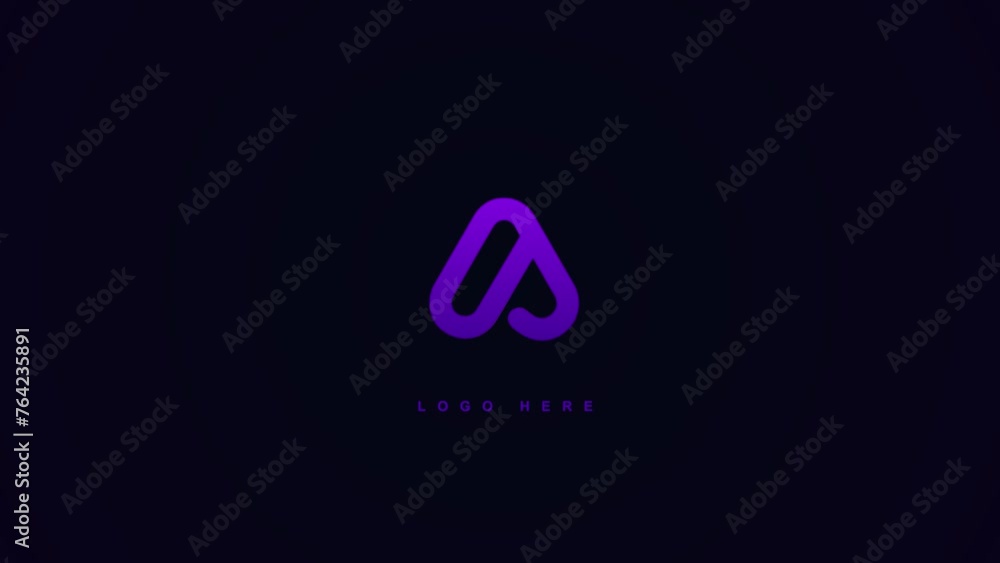 Water electric splash 3d logo reveal fully editable template. vídeo de Stock | Adobe Stock