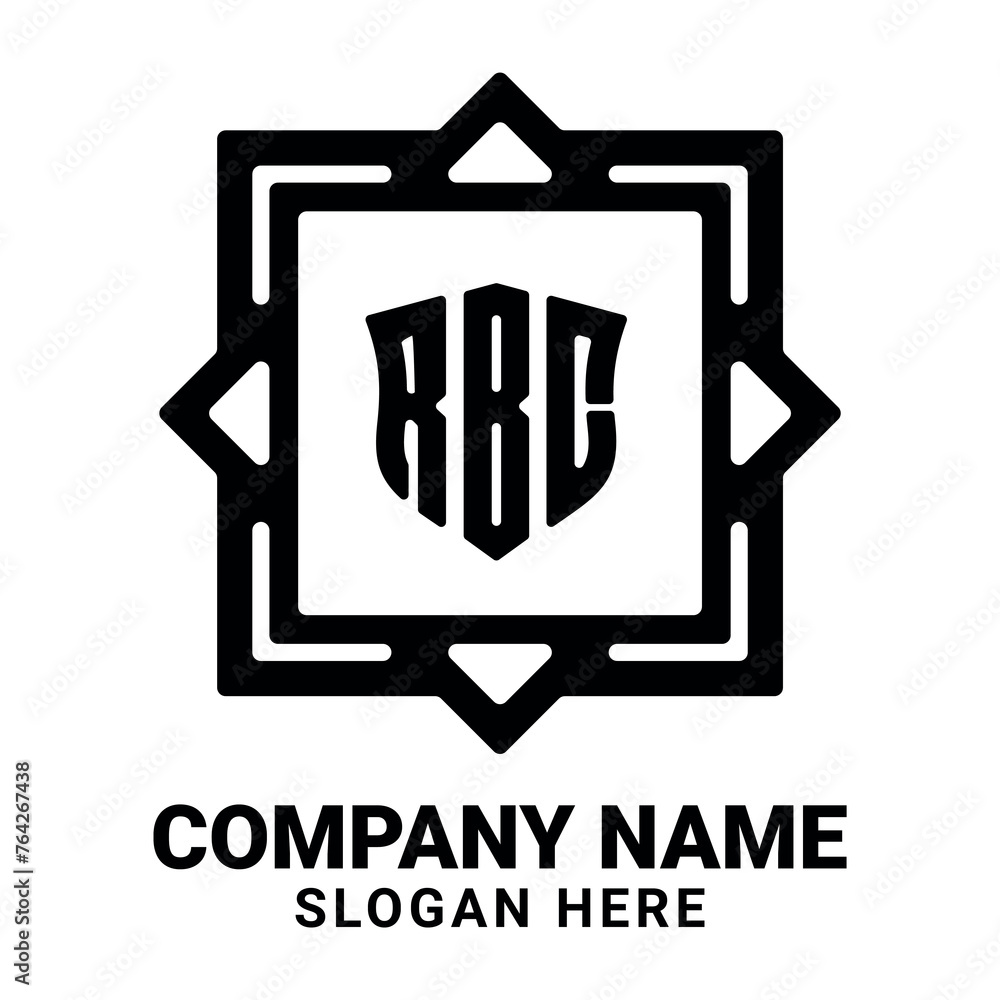RBC, RBC letter, RBC Initials, RBC circle, RBC Flat, RBC business, RBC ...