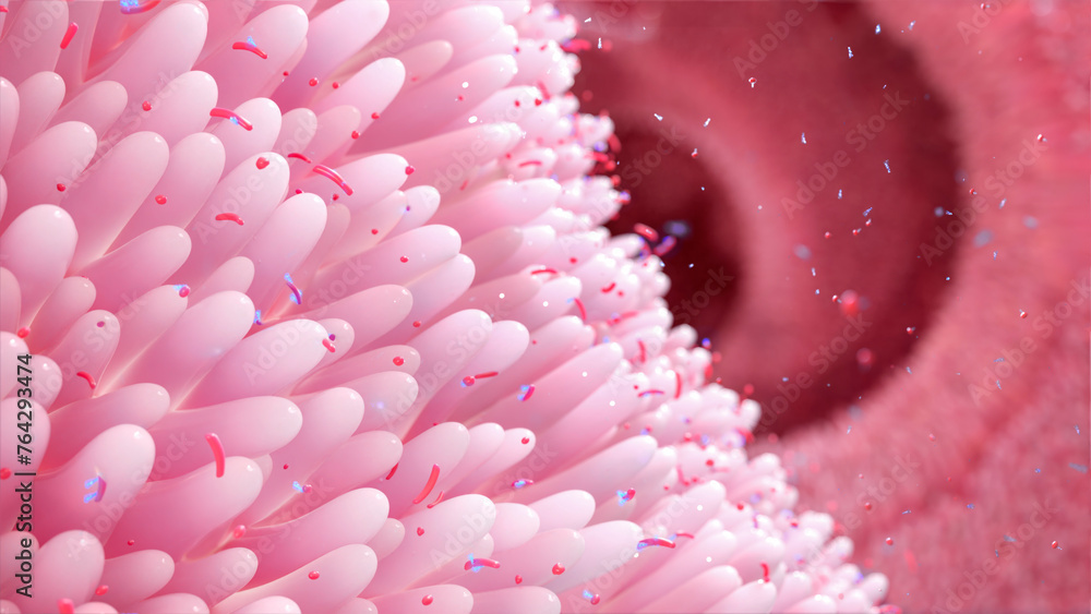 Obelisks, a virus-like entity, here together with bacteria (red) in the ...