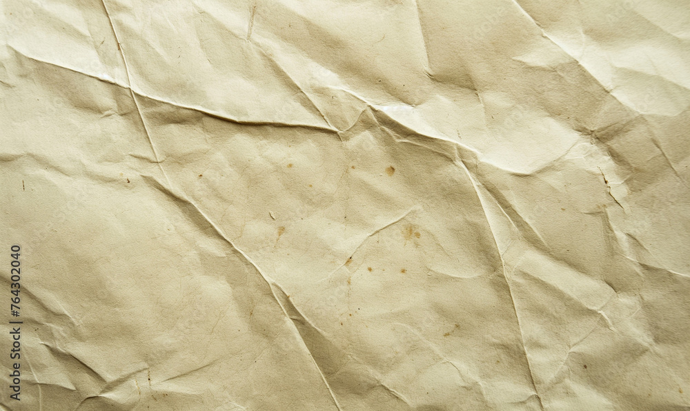 High-Resolution Vintage Crumpled Paper Texture Background Stock ...