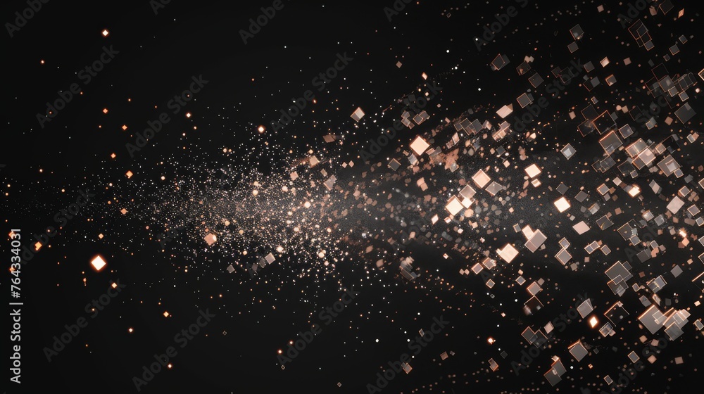 An illustration depicting the phenomenon of pixel disintegration, where ...