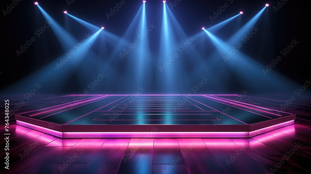 Electrifying stage: mesmerizing scenes LED panels, holographic displays ...