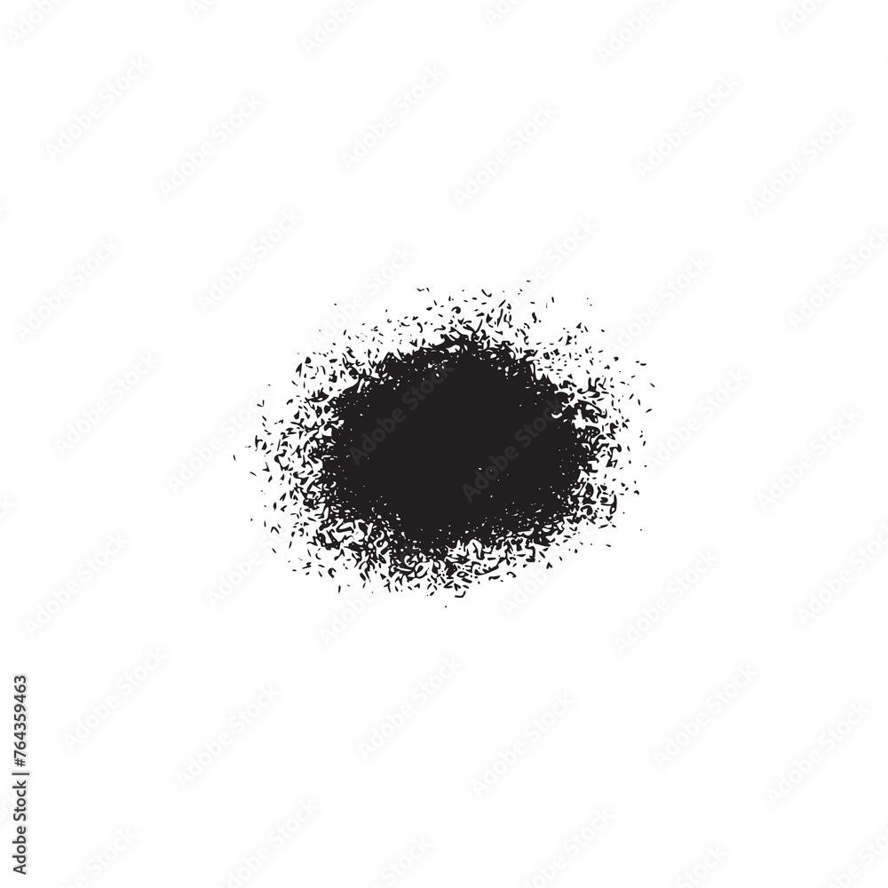 Powder Pile Icon, Seeds Silhouette, Dirt Heap Symbol, Soil Sign, Dust ...