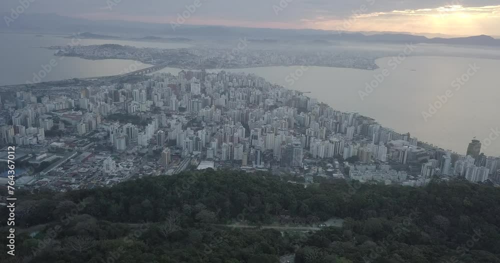 Paisagem Urbana Cidade Florianopolis Centro Trindade Itacorubi Beira ...