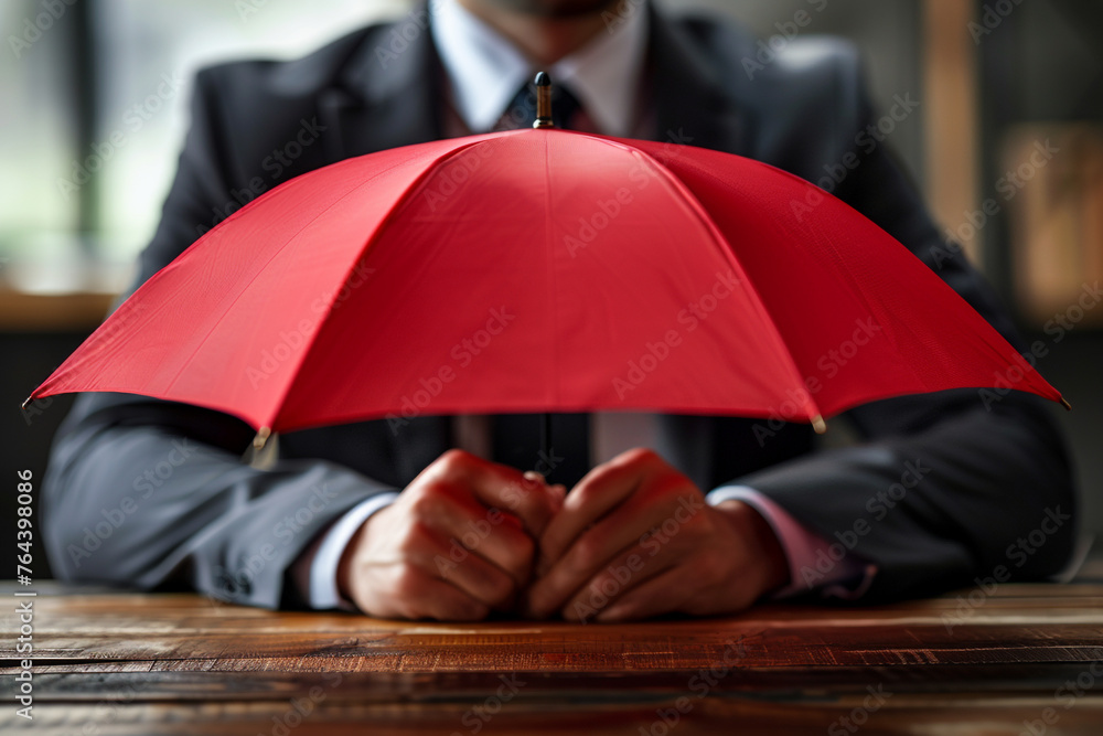 An insurance underwriter assessing risk exposures and pricing policies ...