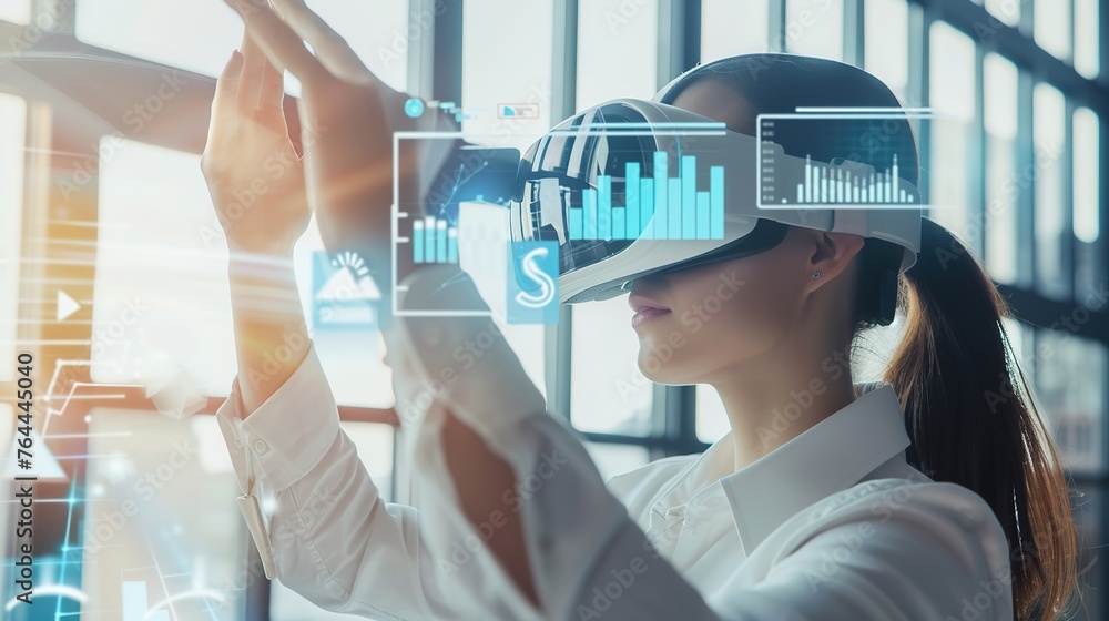 using augmented reality glasses to visualize digital marketing analytics and consumer behavior ...