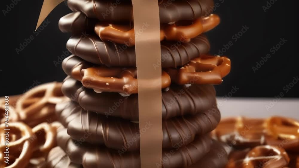 An irresistible visual feast presents a tower of bitesized ...