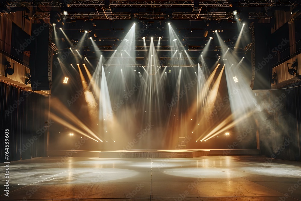 Theatrical Performance Enhanced by Rigging, Lighting, and PA Systems on ...