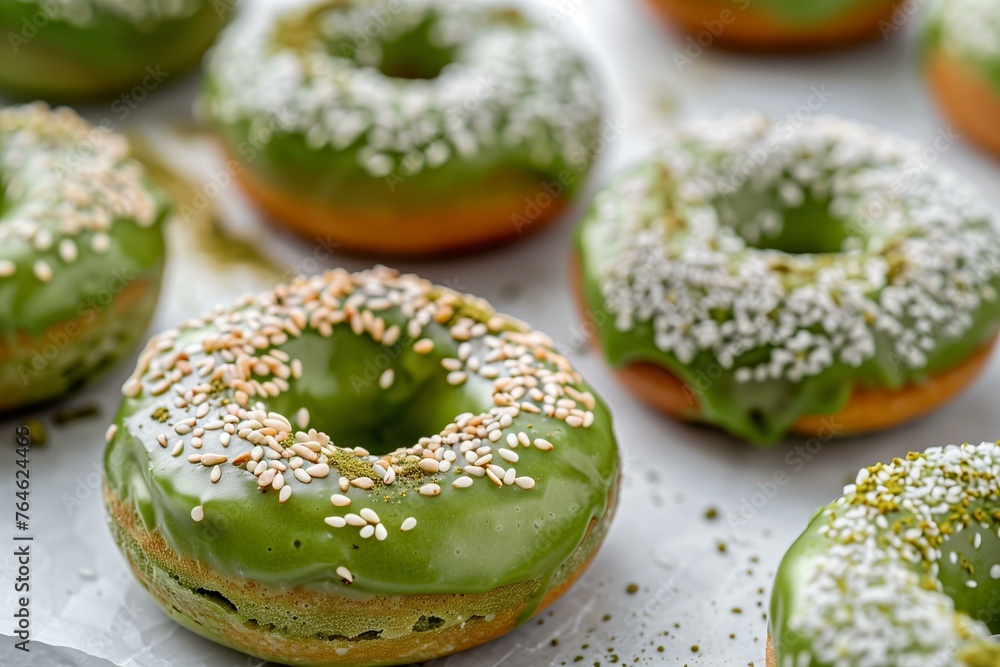 Mochi donuts with a chewy texture, dipping into the fusion cuisine ...