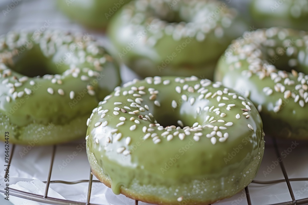 Mochi donuts with a chewy texture, dipping into the fusion cuisine ...