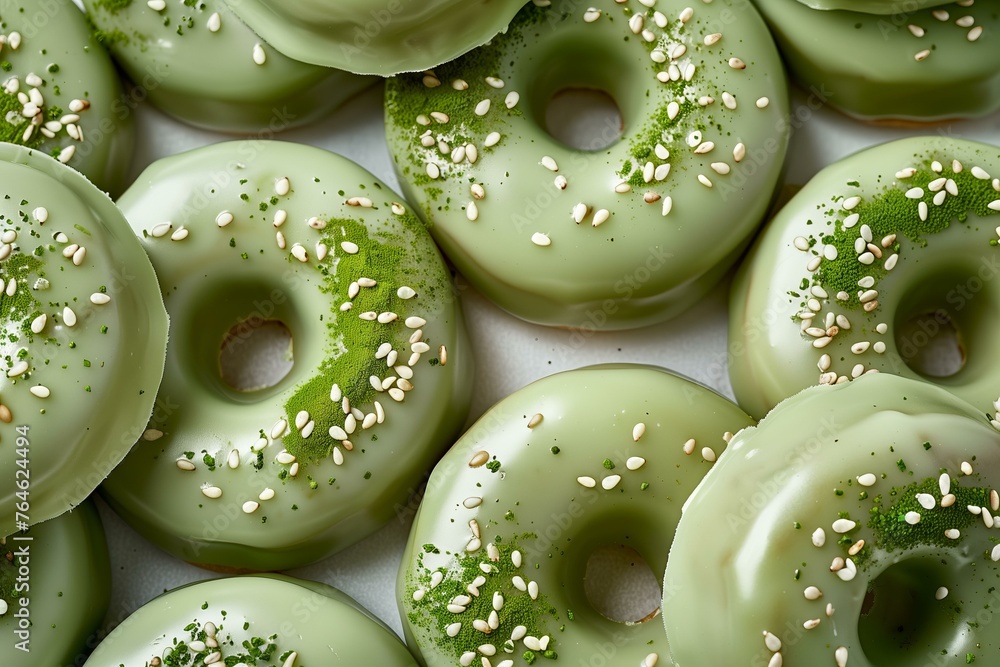 Mochi donuts with a chewy texture, dipping into the fusion cuisine ...