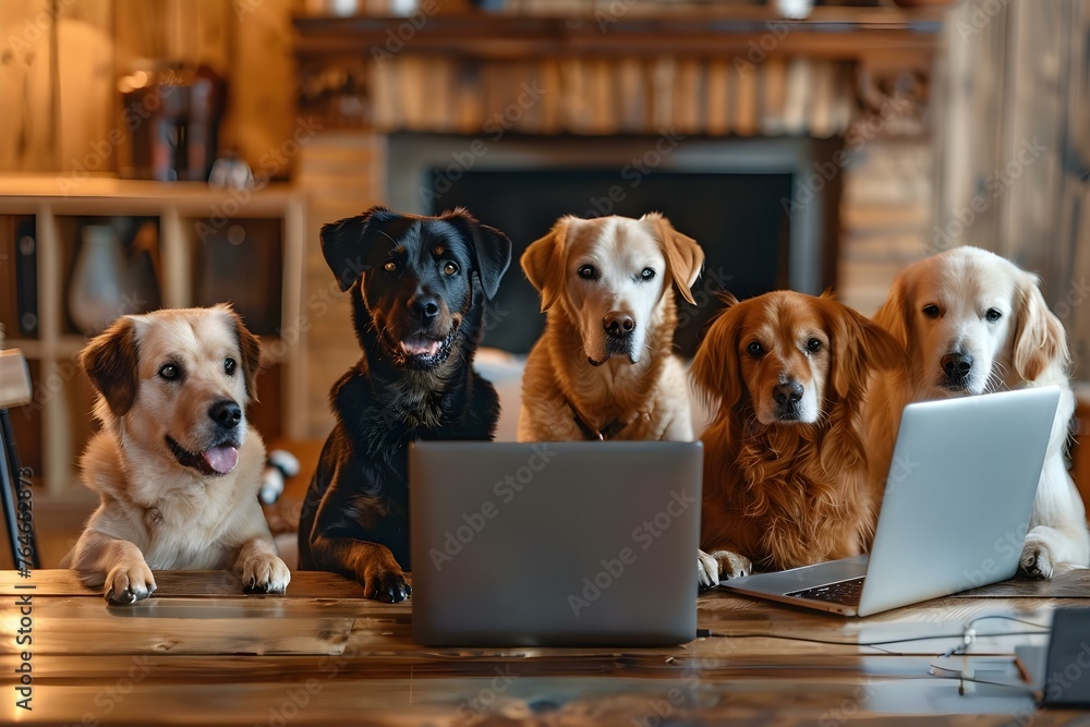 Zakelijke Hond Meme Kabeljauwsticks Antos