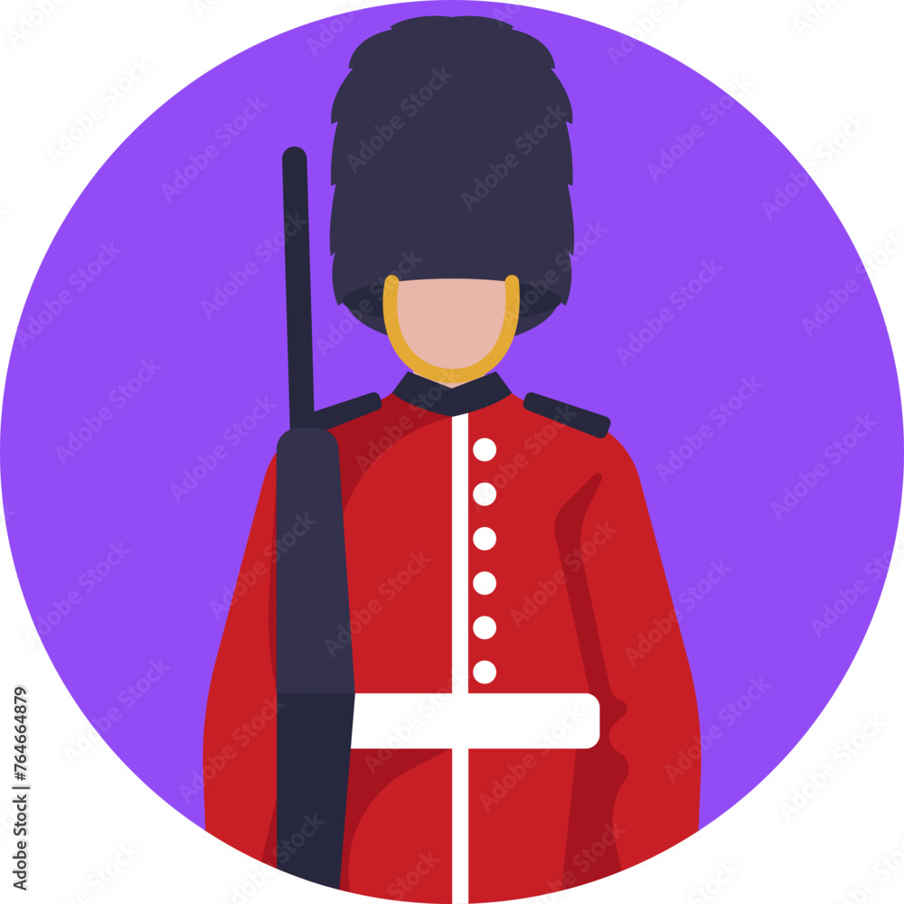 Poster The Royal Guard icon embodies the unwavering dedication of the ...