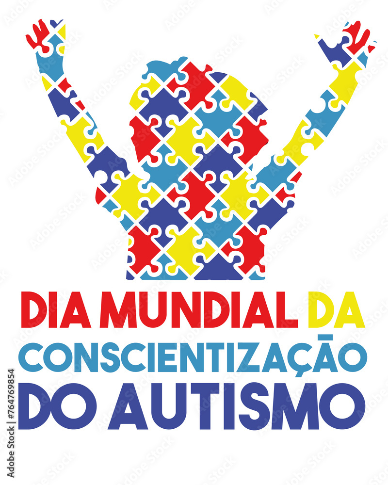 DIA DO AUTISMO, AUTISMO, AUTISTA, DIA MUNDIAL DE CONSCIENTIZAÇÃO DO ...